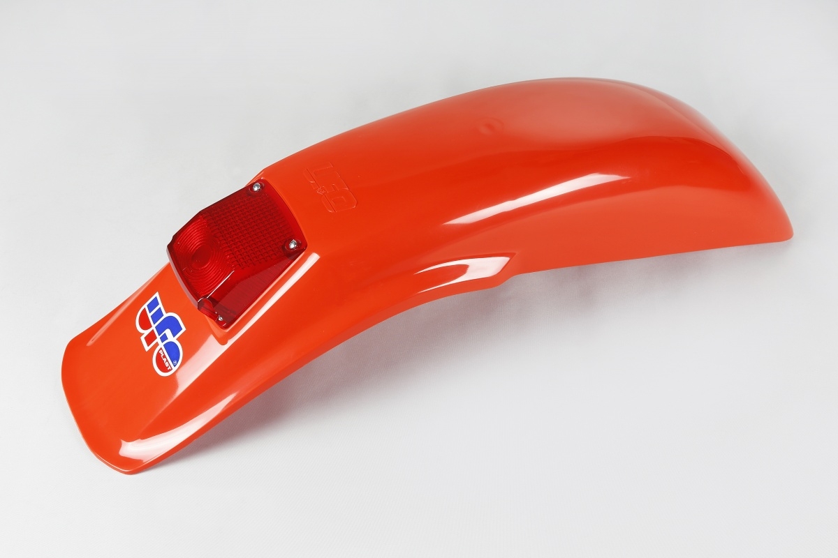 Parafango posteriore universale enduro Ufo con fanalino 50cc-80cc-125cc ...